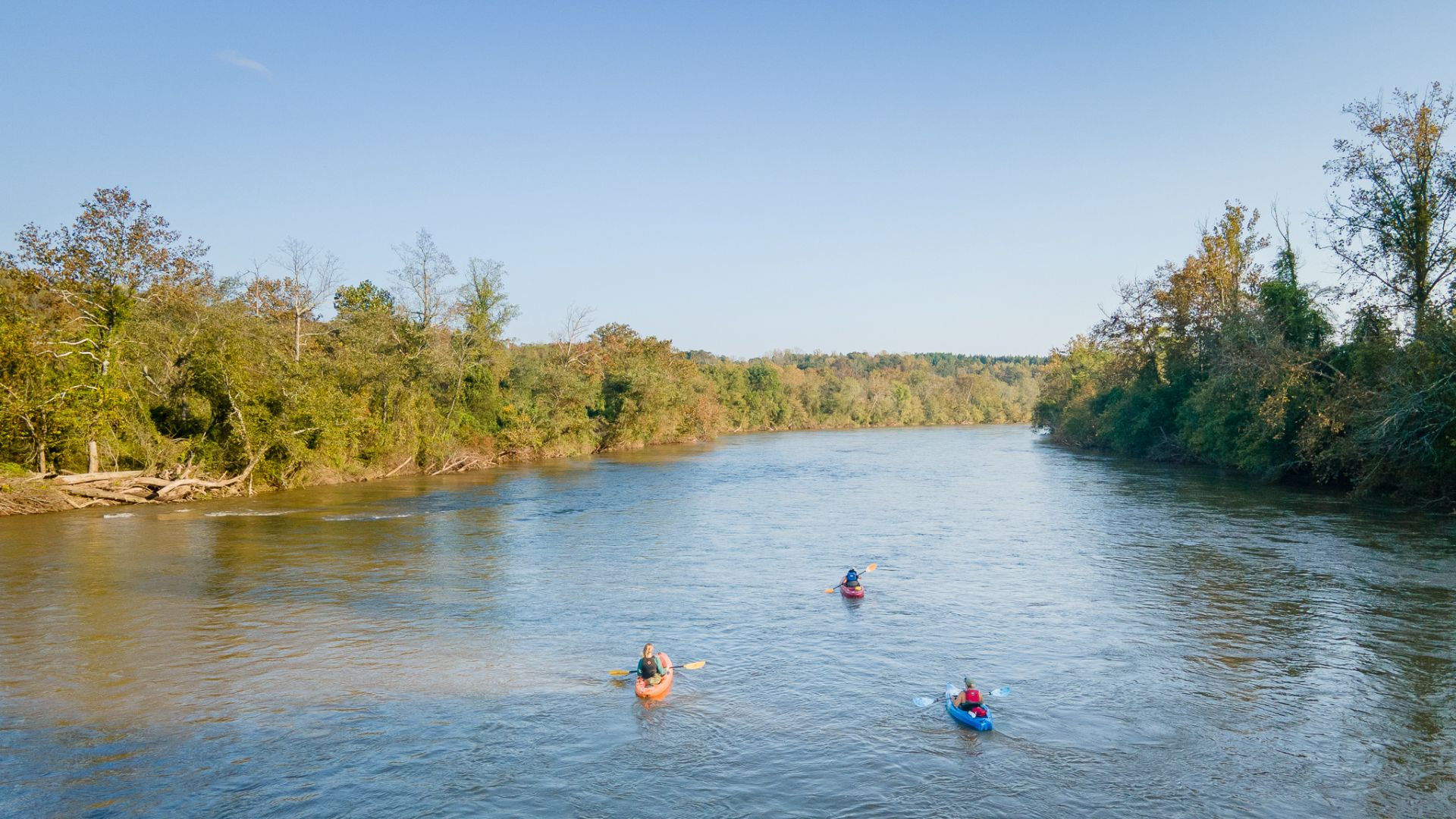 Yadkin River Kayakers (credit: Brianna Haferman)